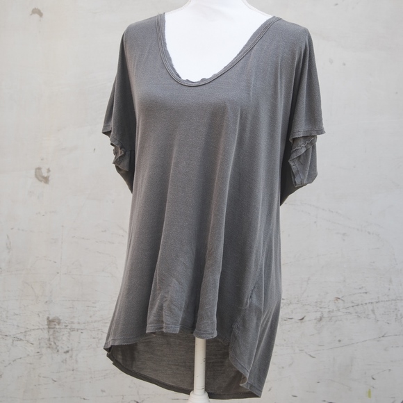 Project Social T | Dresses | Project Social T Gray Shortsleeve Cruneck ...